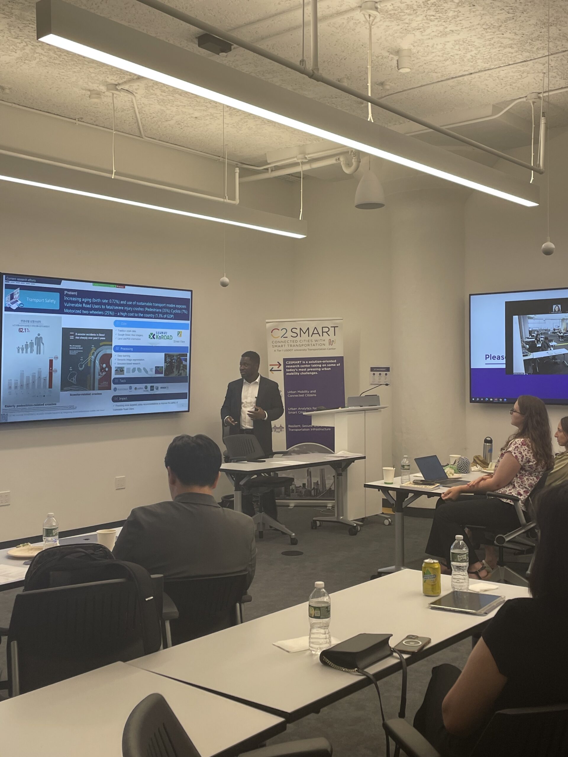 KAIST Civil Engineering x NYU CUE Lunch and Research Seminar - C2SMART Home