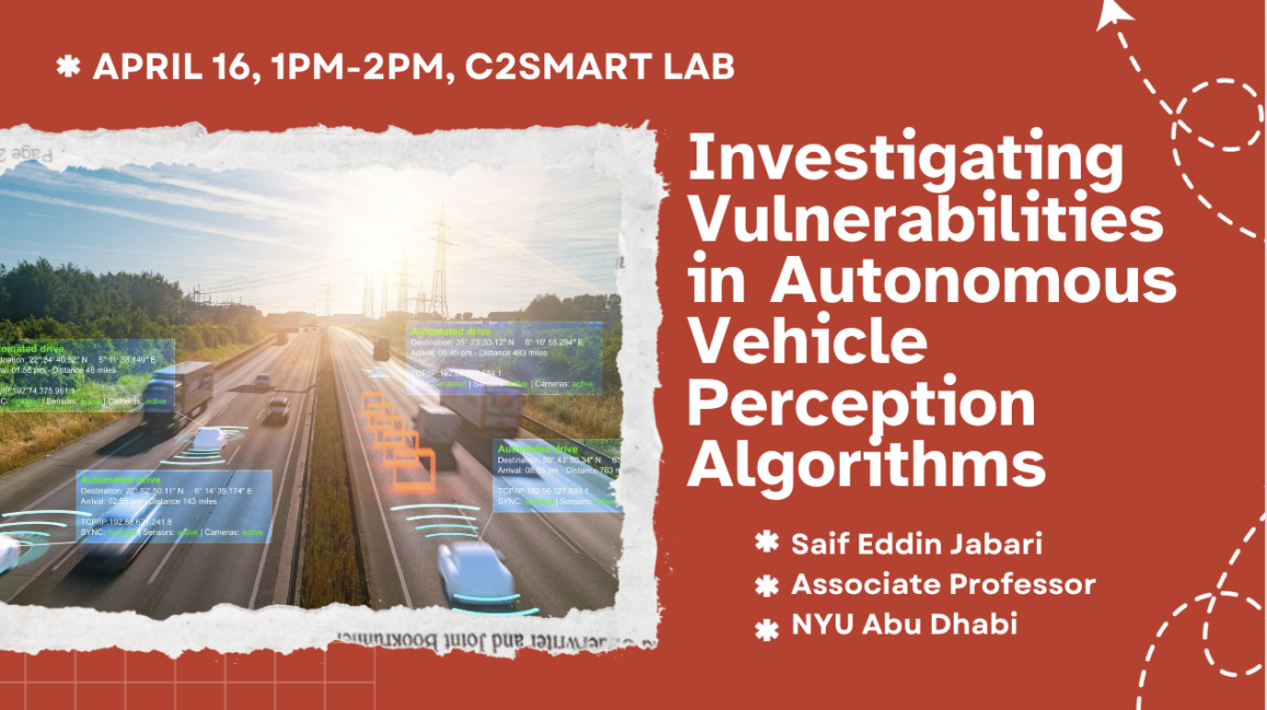 Seminar: Investigating Vulnerabilities in Autonomous Vehicle Perception ...